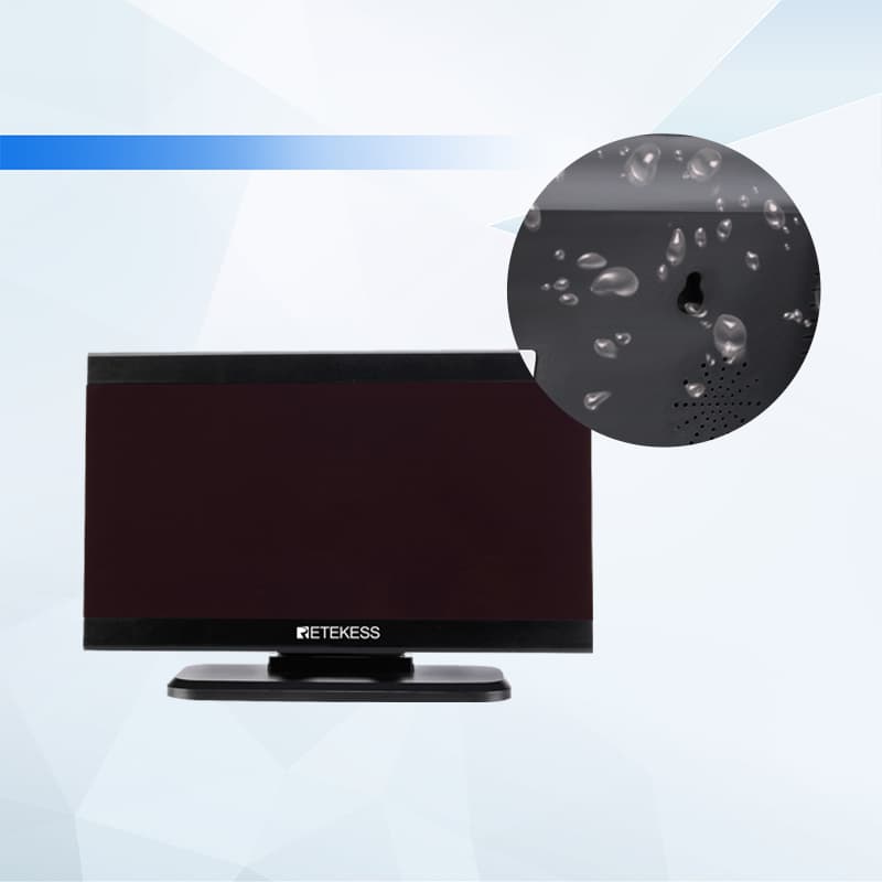 Retekess TD105 999ch รับสัญญาณไร้สายโฮสต์ออกอากาศเสียงชาบาร์คาเฟ่ร้านอ